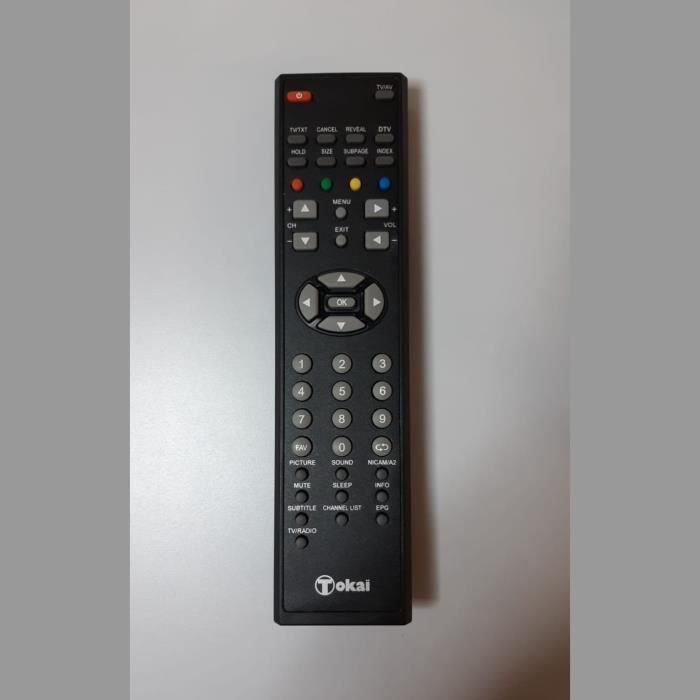 Télécommande - TOKAI - LTL1901 - Neuve - Compatible - Livraison depuis la France - Cdiscount TV ...