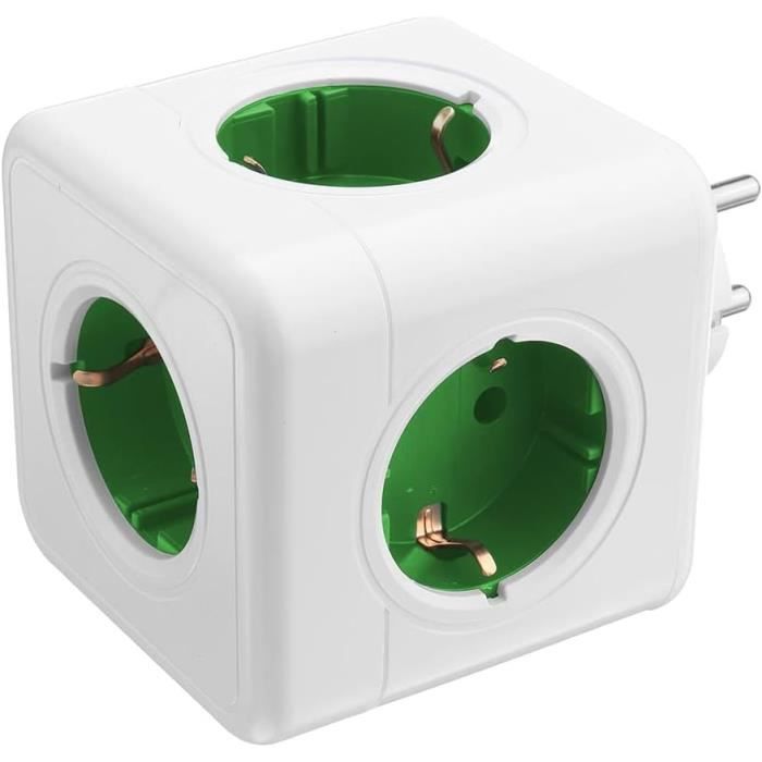 Prise Multiple, Prise Cube, 5 En 1 Prises[H566] - Cdiscount Bricolage