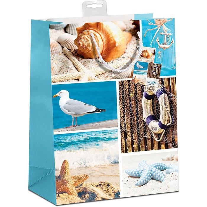 Lot De 6 Sacs Cadeau Élégants En Papier De Qualité Supérieure - Taille ...