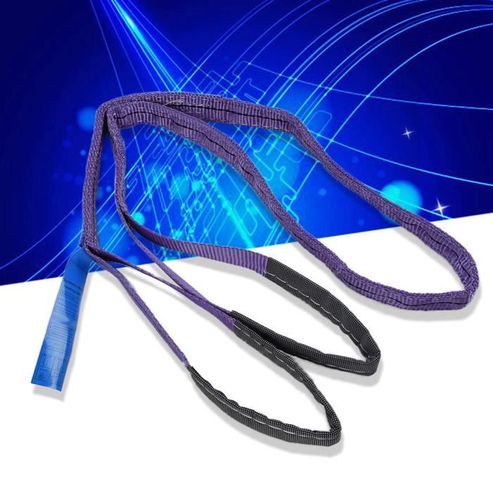 Lingues de levage - VBESTLIFE - Élingue 3 m - Polyester - Violet ...