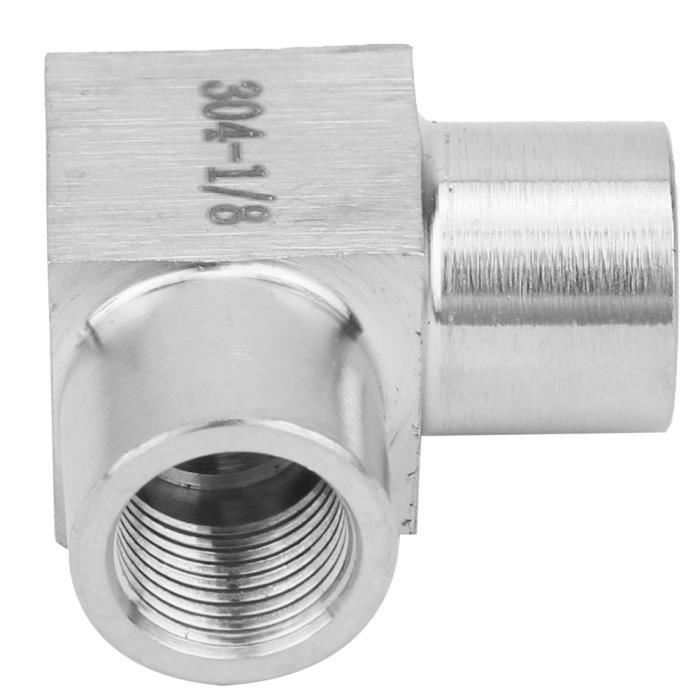 CEN Connecteur de couplage rapide BSPP Double filetage femelle connecteur coudé adaptateur de ...