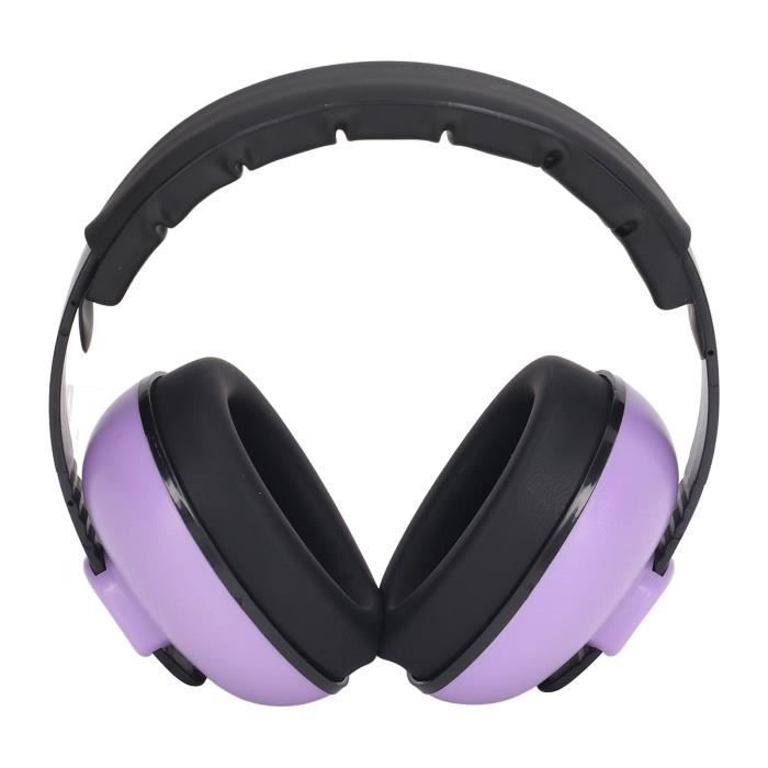 Casque antibruit Casque Violet à Réduction de Bruit, NRR 31DB, Cache ...