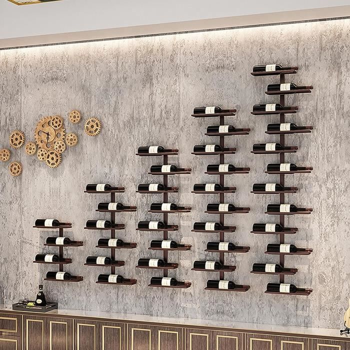 Supports À Vin À Montage Mural, Présentoir Mural Pour Bouteilles De Vin ...