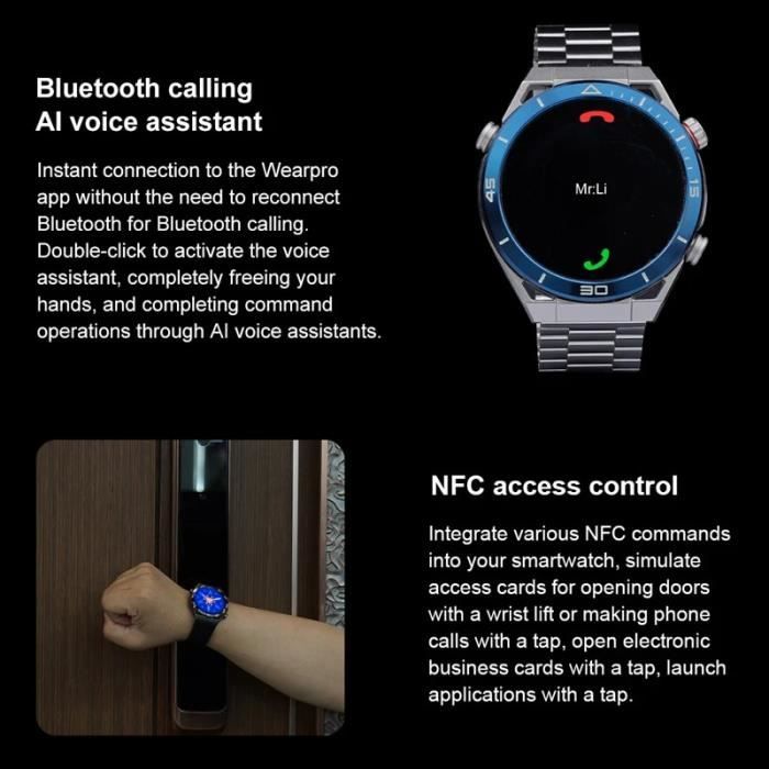 Montre Connectée - RUMOCOVO - Huawei - GPS - Moniteur de Fréquence ...