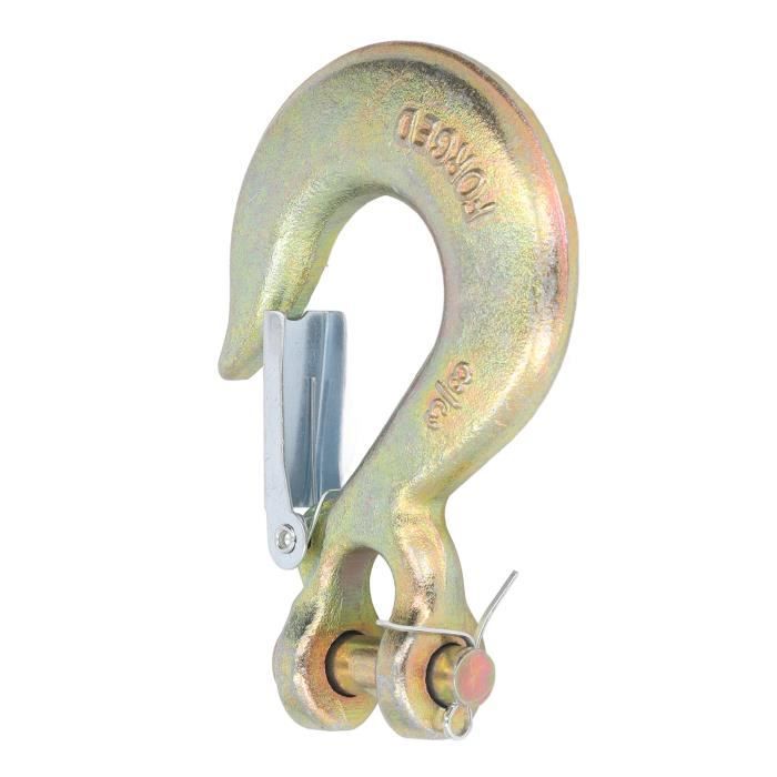 YOSOO Crochet coulissant 2PCS 3/8in Clevis Slip Hook G70 Forged Alloy ...