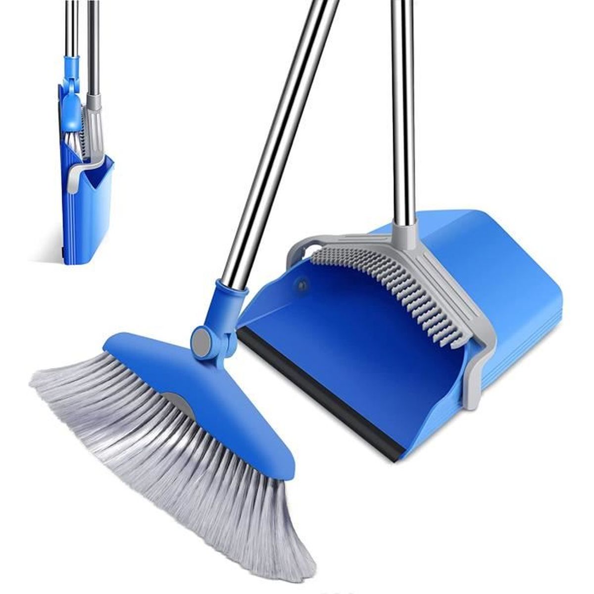 Ensemble Balai et Pelle à Manche Long Extensible, Balayette et Pelle à ...