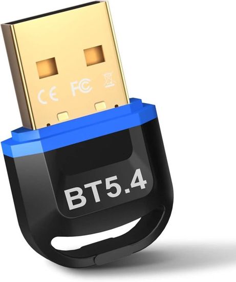 Dongle Bluetooth 5.4, Cle Bluetooth Pour Pc, Faible Latence, Adaptateur ...