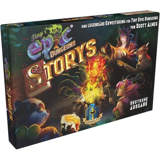 , Gamelyn Games, Tiny Epic : Dungeons - Storys, Extension, Jeu Familial ...