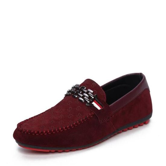 Chaussures homme En Cuir Confortable Moccasin Marque De Luxe Moccasin ...