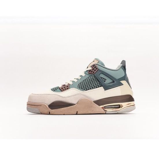 Baskets Nike Air Jordan 4 Retro 308497-060 - Homme et Femme - Style ...