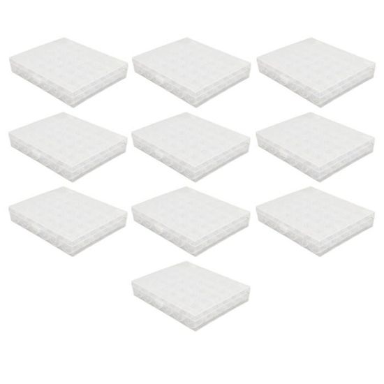 Bobines transparentes - TMISHION - 10 ensembles - 360 bobines - Étui en ...