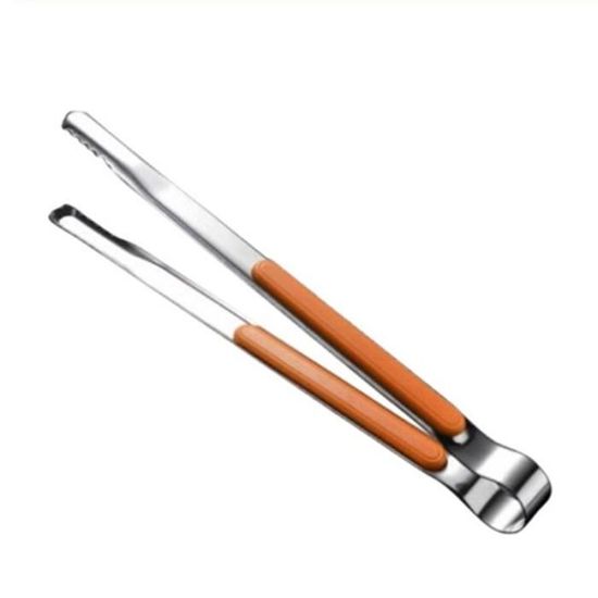 Orange Pince à BBQ en acier inoxydable pour Grill pince à glace pour ...