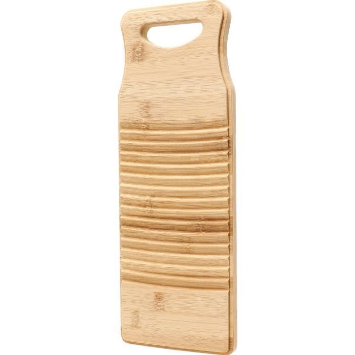 S - As Shown - Planche à laver en bois de bambou non ald, planche à ...
