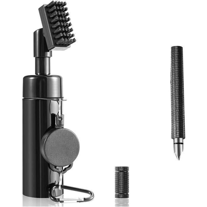 Kit de nettoyage pour club de golf, aiguiseur de rainures de golf, ABS + alliage d'aluminium ...
