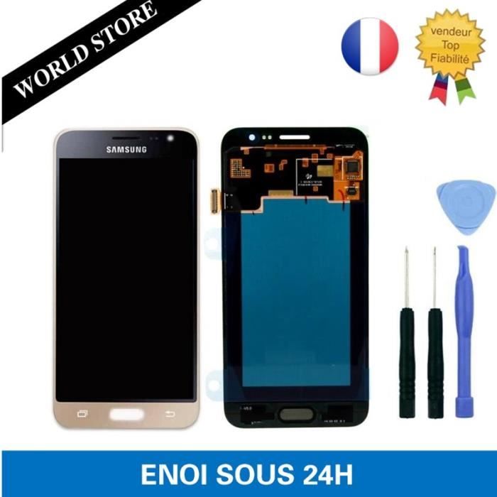 Or Ecran LCD + Vitre Tactile Pour Samsung Galaxy J3 2016 J320F J320A J320M - Cdiscount Téléphonie