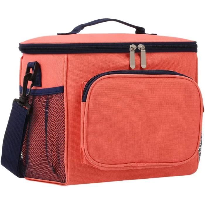 Sac Isotherme, Panier Repas 10L, Sac à Lunch Isolé avec Bandoulière ...