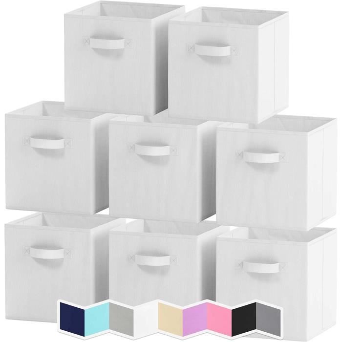 Cubes de rangement Bacs de rangement cubiques de 28,9 cm (lot de 8 ...