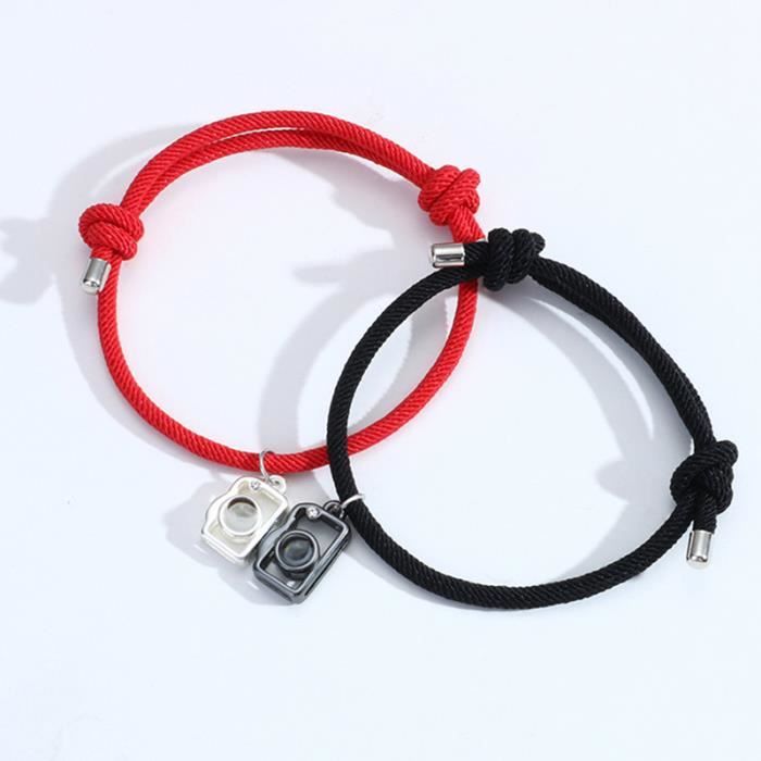 Bracelet magnétique avec lettres Miss You pour hommes et femmes ...