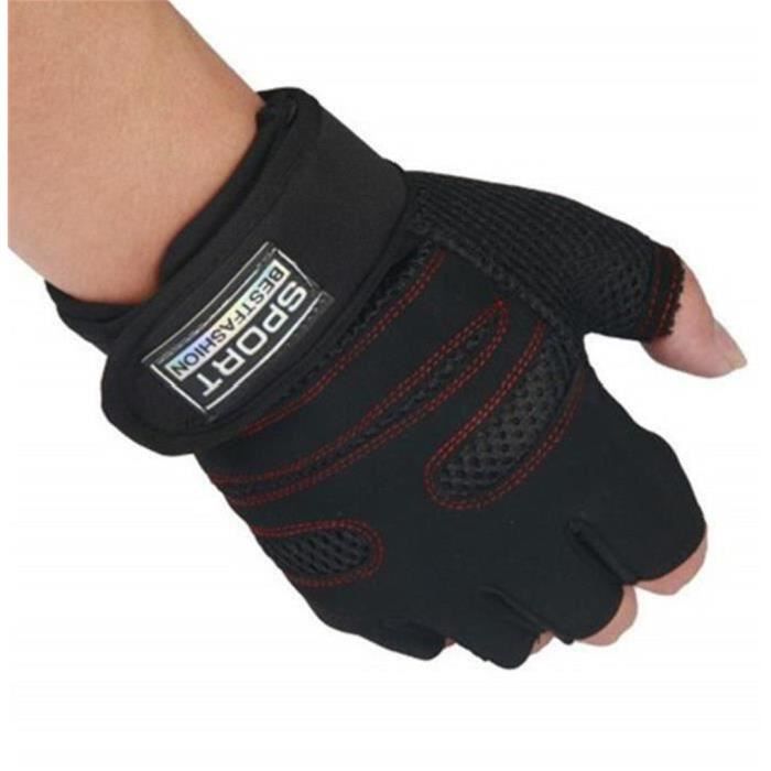 Gym Gants Fitness Bracelet Poignée Entraînement Musculation ...