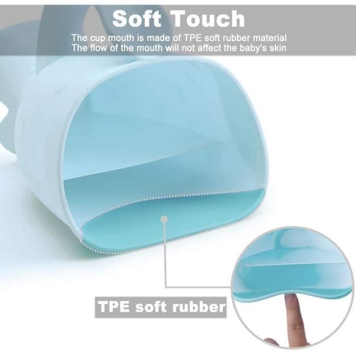 ST5670 Tasse de rinage de shampoing pour bébé Shampoing pour bébé ...