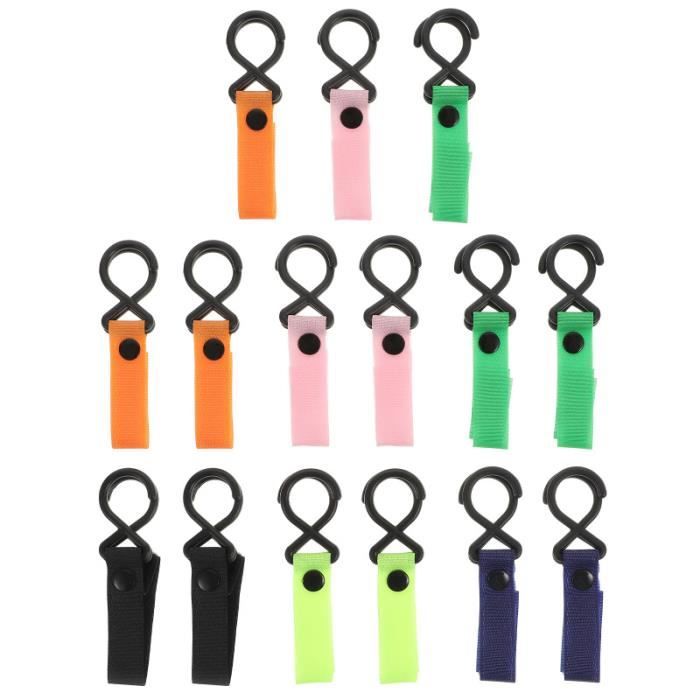 15pcs Baby Pousse-pousse Crochets Centres de sac à couches pour prams ...