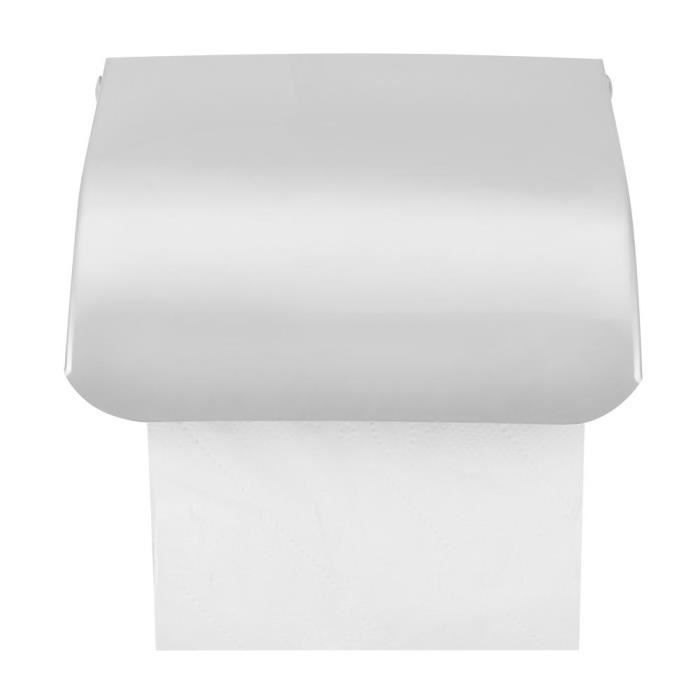 Support de papier hygiénique mural, support de boîte de papier peu ...