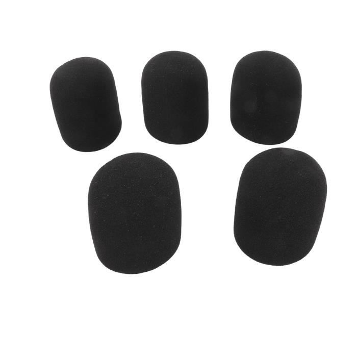 HURRISE Pare-vent pour microphone 5 pièces microphone vent écran micro ...