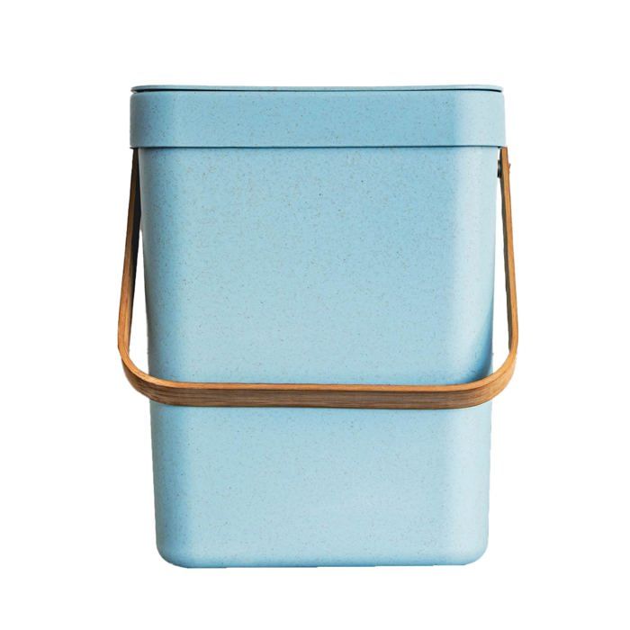 Poubelle de table BODEN Bleu Plastique H26 cm - Cdiscount Maison
