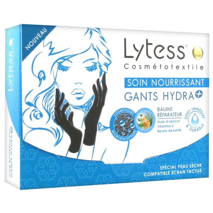 Lytess Paire de gants Baume hydra+ noir TU - Cdiscount Au quotidien
