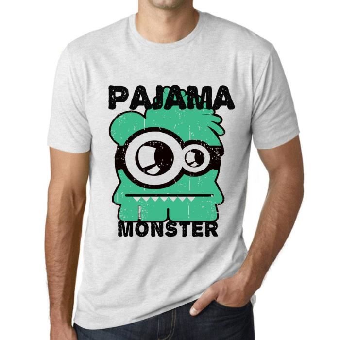 Homme Tee-Shirt Monstre De Pyjama – Pajama Monster – T-Shirt Vintage ...