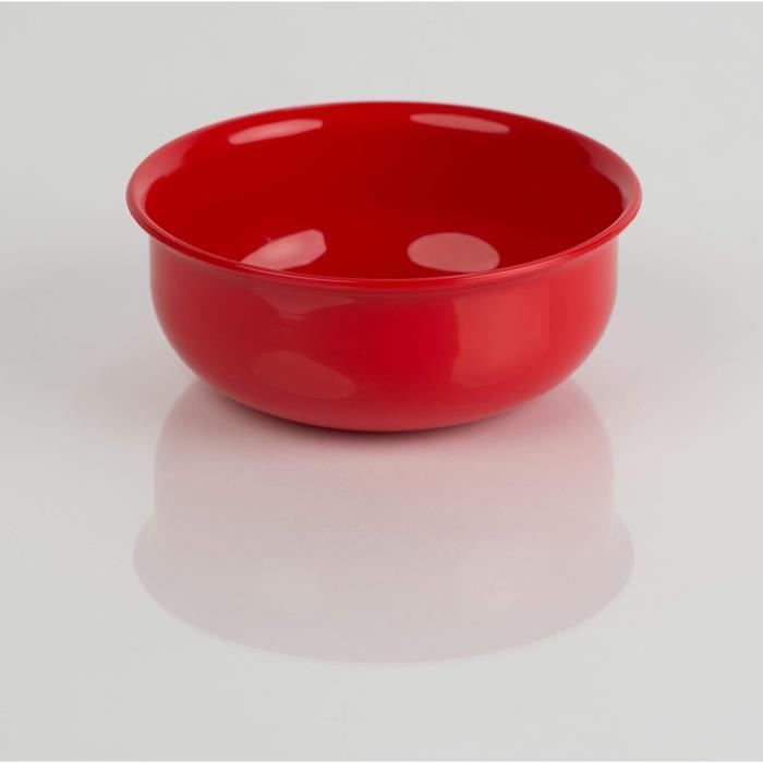 21-000-0403-1 Saladier Plastique Rouge 10[S235] - Cdiscount Maison