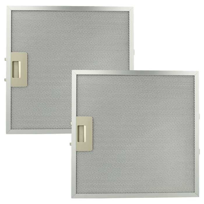 Vhbw 2x Filtre anti-graisse compatible avec Whirlpool 208334604404 852523104530 hotte de cuisine ...