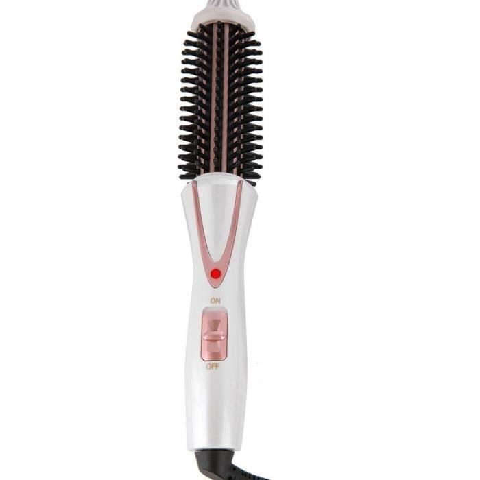 RA12321-bigoudi électrique Électrique pliant bigoudi peigne brosse ...