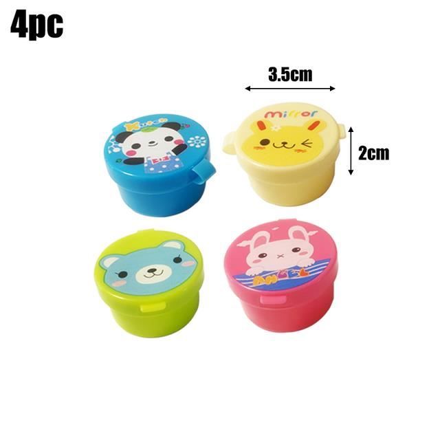 POT A EPICES,4pc-wc-b--Mini Bouteilles À Sauce Colorées, Récipients À ...