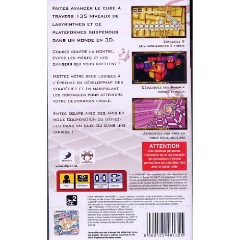 cube 3d psp