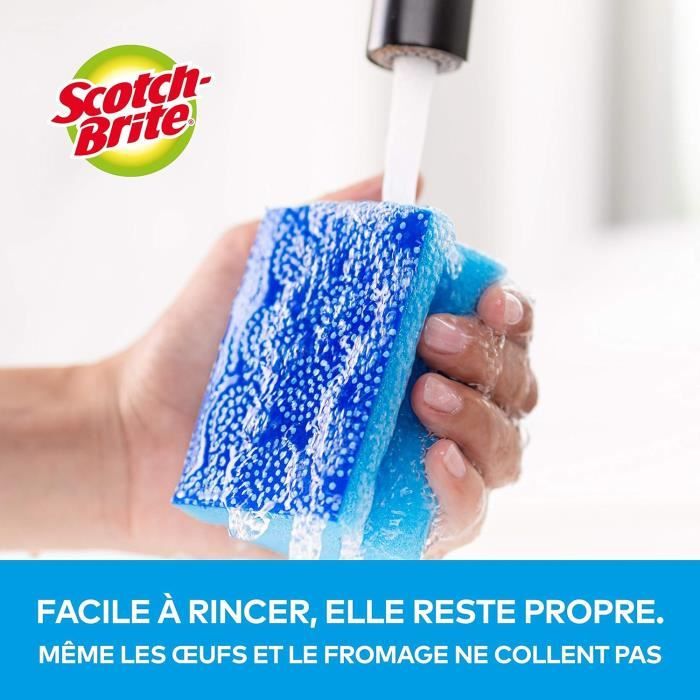 Fresh, Éponge À Récurer Non-Rayante, 16 Par Lot - Élimine Rapidement ...