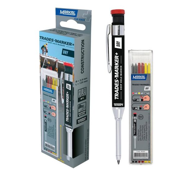Trades-Marker Dry Starter Pack, 1 crayon Trades-Marker Dry + 1 pack de ...