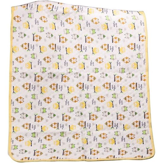 IRYPULSE Baby Urine Mat, 100% Cotton, 105 x 70 cm, Waterproof Changing ...