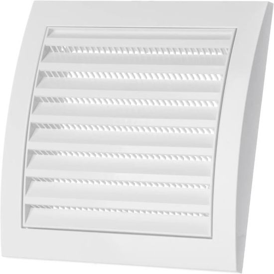 150x150mm Blanche Grille de Ventilation en Plastique - Grill D'aération ...