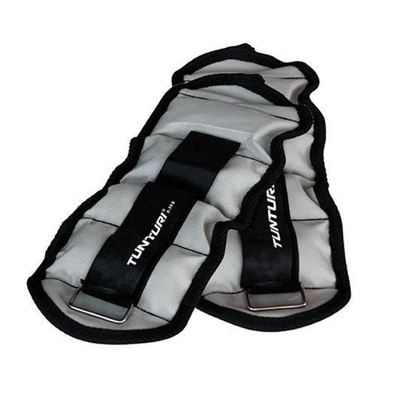 Poids pour les jambes et les bras - TUNTURI - 2kg x 2 - Musculation ...