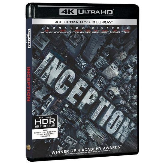 Inception 4K - Cdiscount DVD