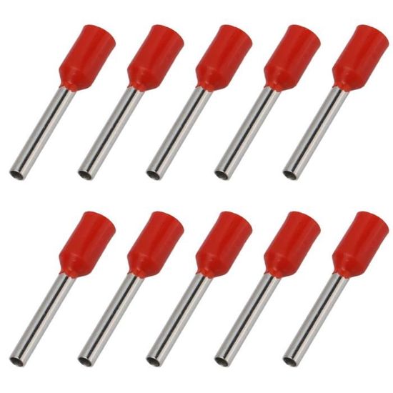 Zerone bornes à embouts de fil 1000 pièces isolées Pin Cord End ...