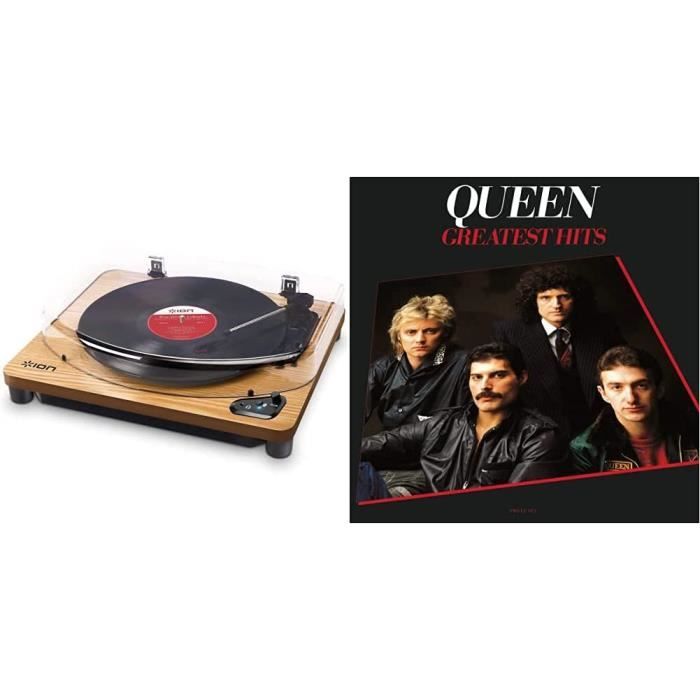 Audio air lp - platine vinyle bluetooth à trois vitesses (33, 45 et 78 ...