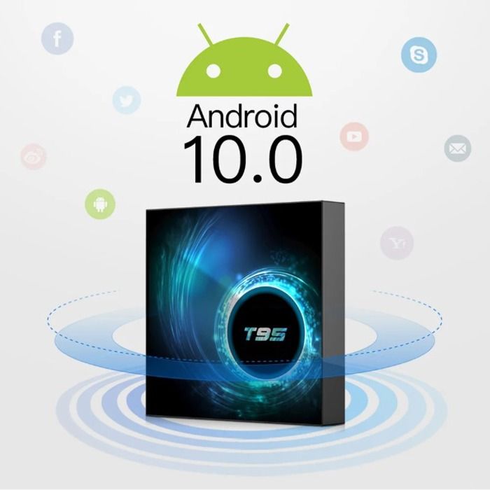 Android TV Box - DWO EUROPE - T95 - 4 Go RAM - 64 Go ROM - Wi-Fi double ...