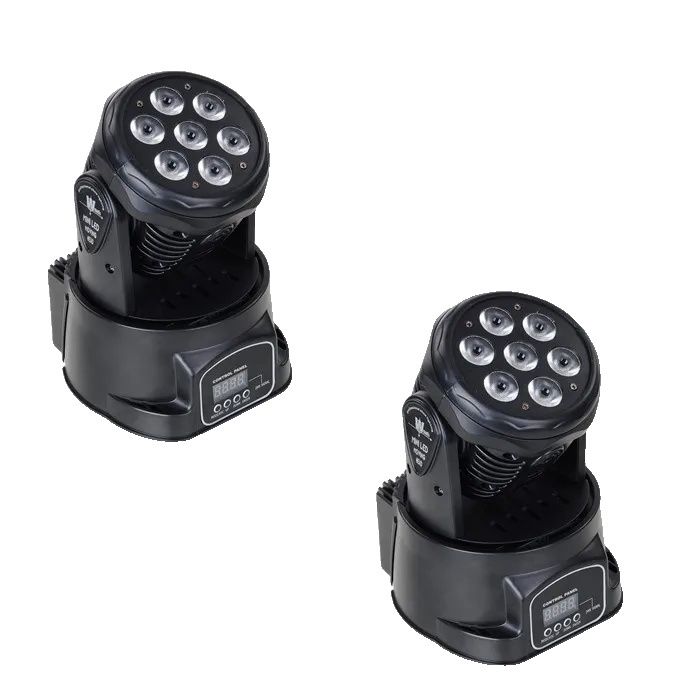 Mini Led Moving Head Éclairage, 7x12wrgbw, 14 Canaux, - Cdiscount TV ...