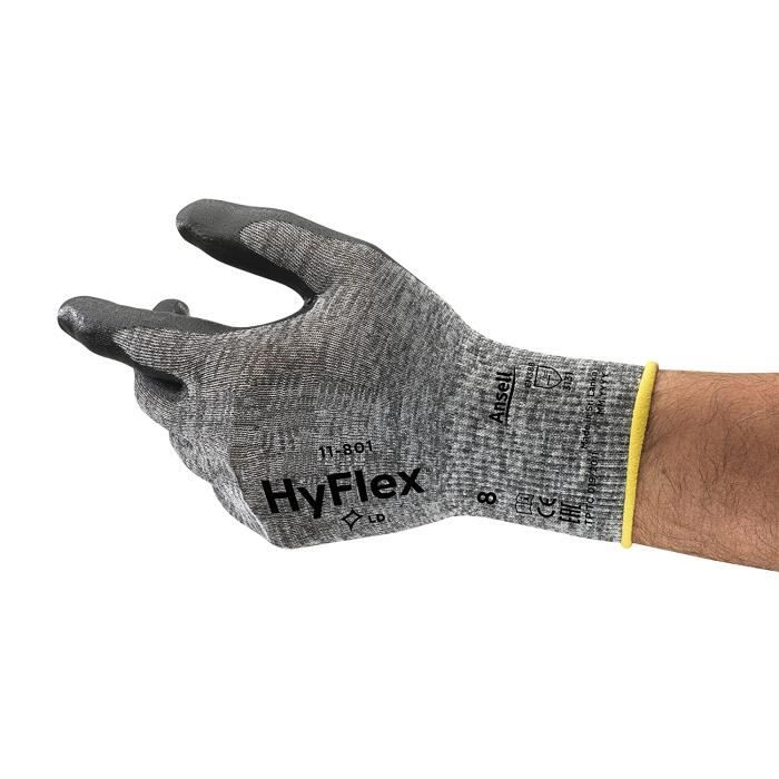 HyFlex 11-801 Gants de Travail Professionels Résistant à l ...