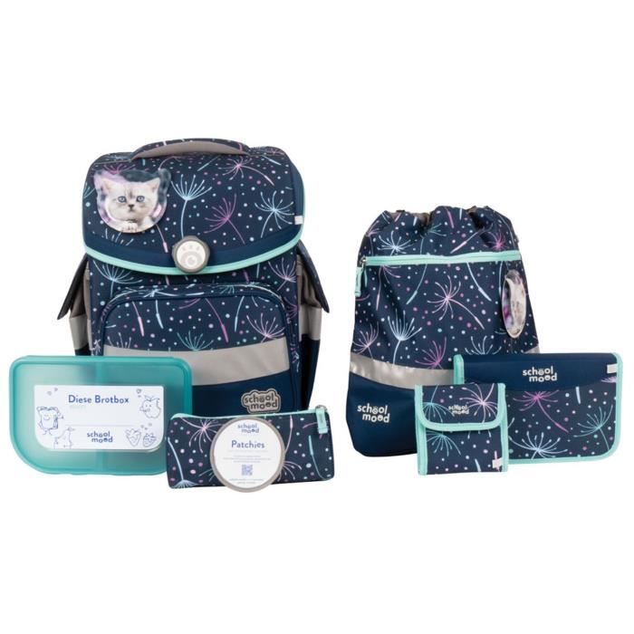 Cartables School-Mood Timeless Air+ 7 pcs. lina - Bleu - Fille ...