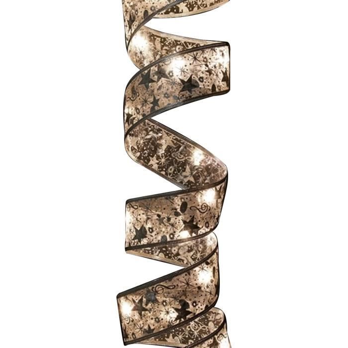 Noël À Ruban Led,Guirlandes Lumineuses Led Étanches - Guirlandes ...