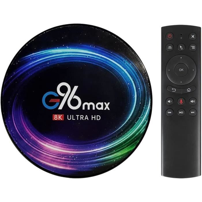 G96 Max Android 11.0 4Go RAM 32Go ROM TV Box S905X4 Quadcore MP2 GPU ...