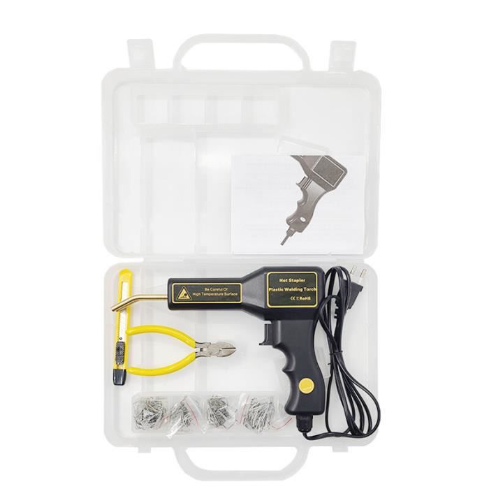 Poste a souder,Agrafeuse à chaud pour réparation de pare-chocs de voiture, Kit de soudage du ...
